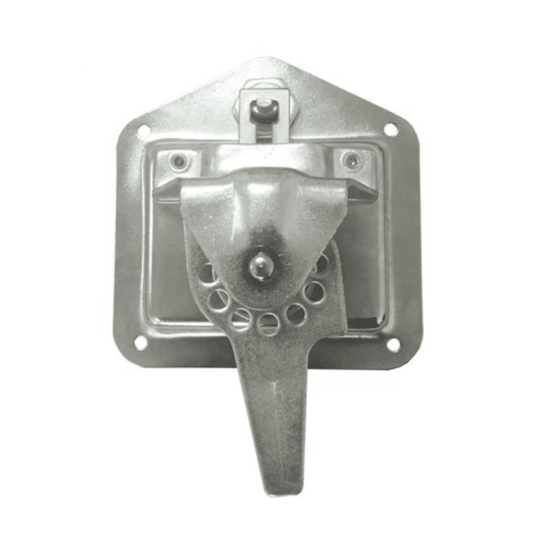 Chromed Steel T-Handle Lock, 124x121x74mm, 0.52kg